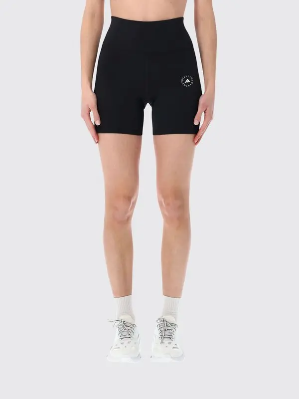 Adidas By Stella McCartney Recycled Polyester Sports Shorts - Black