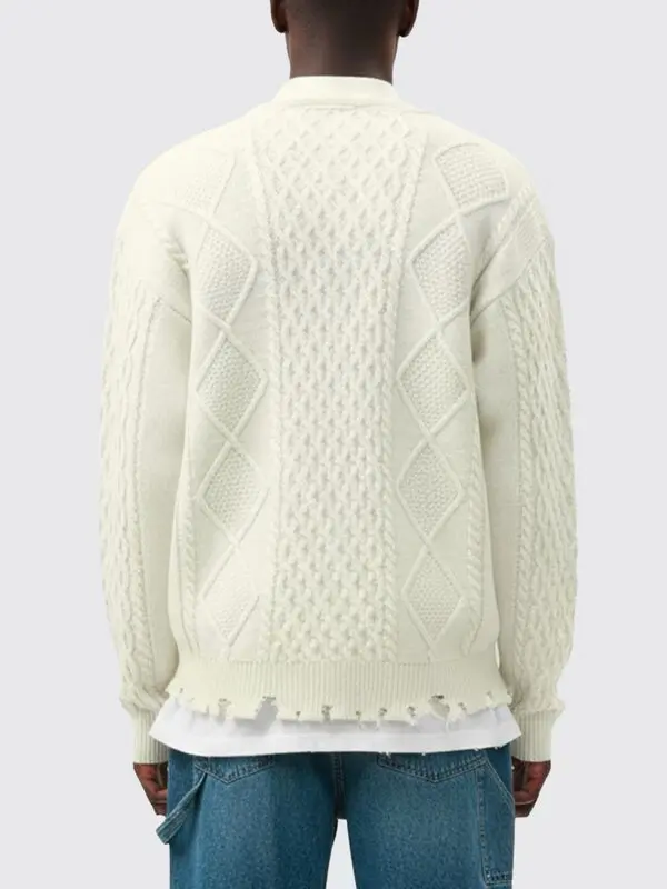 BARROW Appliqued Sweater - Cream