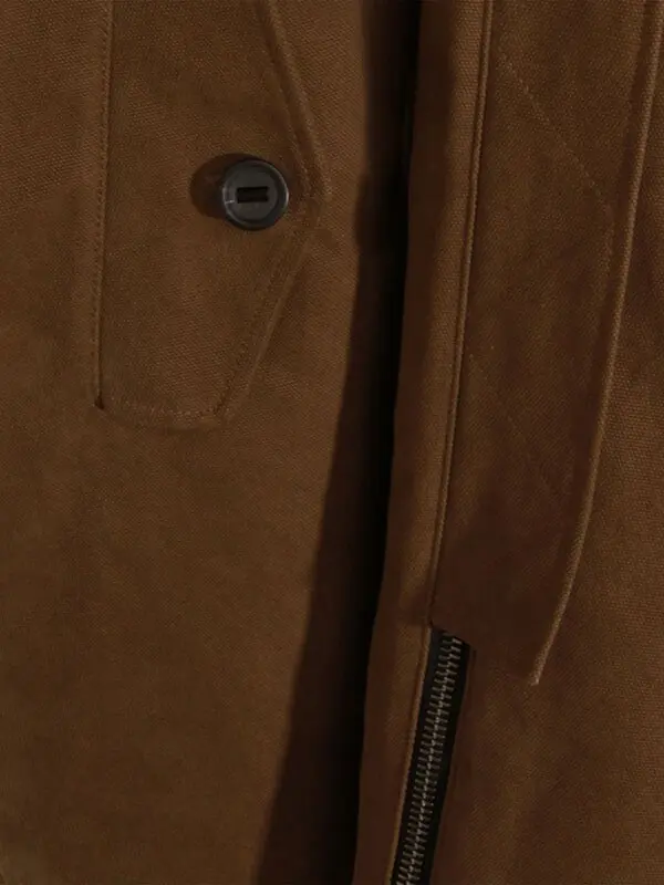 Dolce & Gabbana Parka With Fur Trim - Green