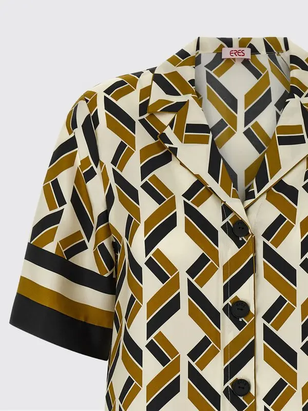 ERES Geometric Print Shirt - Multicolor