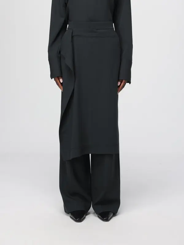 AMI Paris Wide Leg Trousers