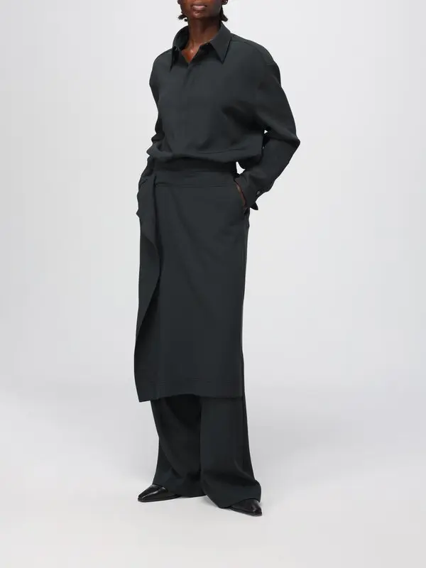 AMI Paris Wide Leg Trousers
