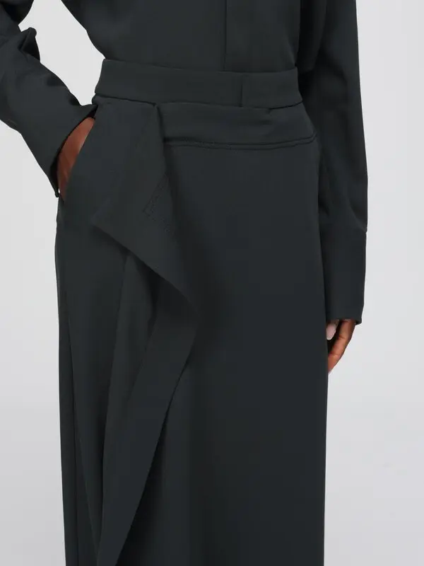 AMI Paris Wide Leg Trousers