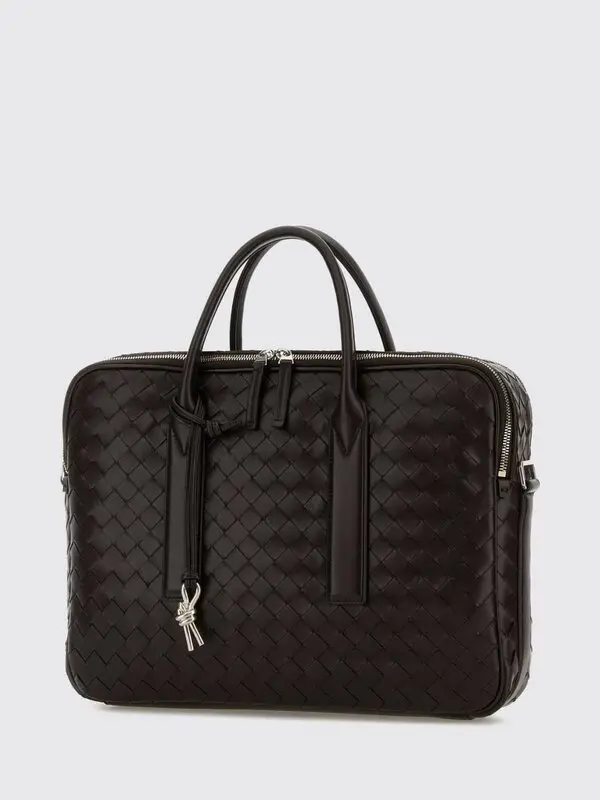 Bottega Veneta Briefcase - Silver