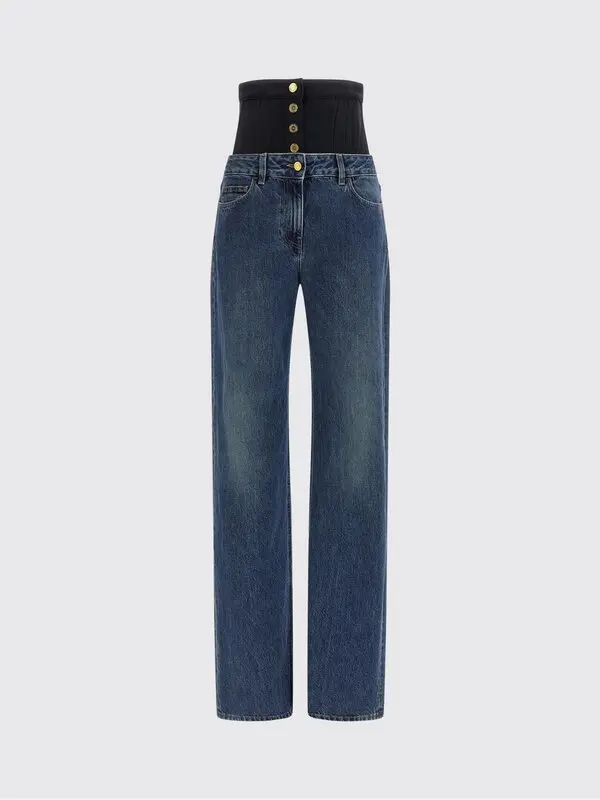 Elisabetta Franchi Straight Leg Jeans