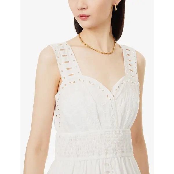 green emerald velvet dress Rails Fawn Dress White – Vagabond Apparel Boutique main image 1