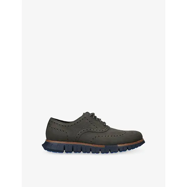 Cole Haan Zerøgrand Remastered Leather Oxford Shoes - Grey/other