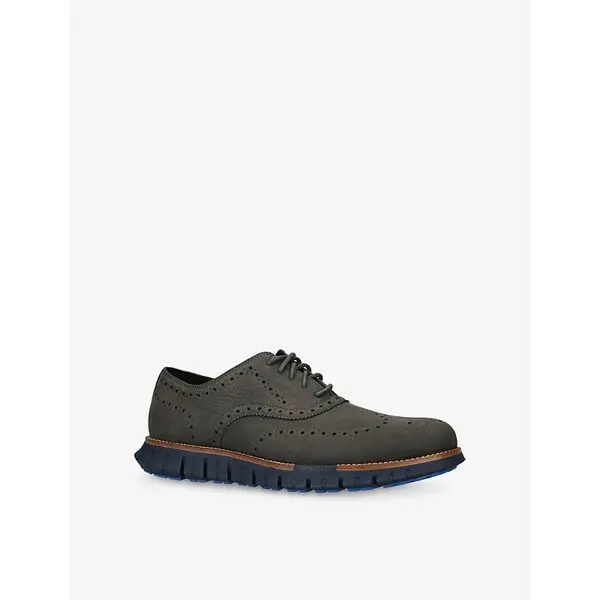 Cole Haan Zerøgrand Remastered Leather Oxford Shoes - Grey/other