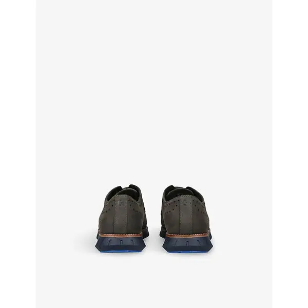 Cole Haan Zerøgrand Remastered Leather Oxford Shoes - Grey/other