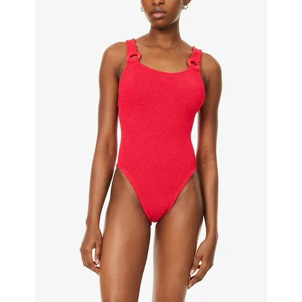 Hunza G Domino Swimsuit - Red