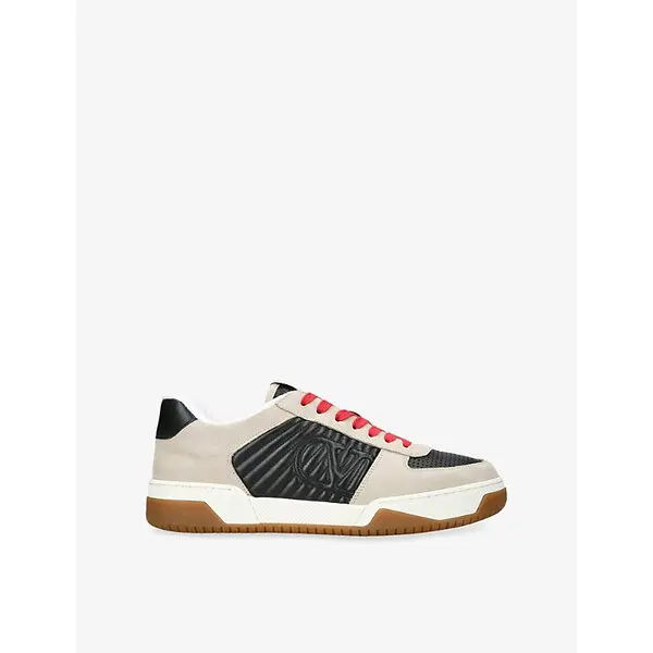 Valentino Garavani Sparry Leather Trainers - White/blk