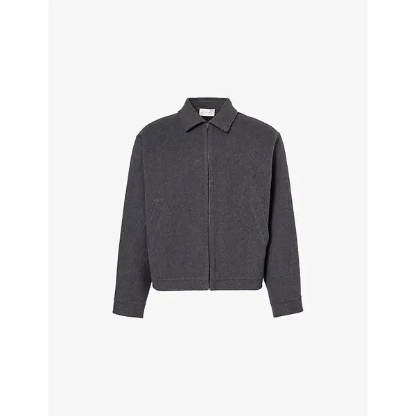 THE ROW Noggu Zip-up Cashmere And Wool-blend Jacket