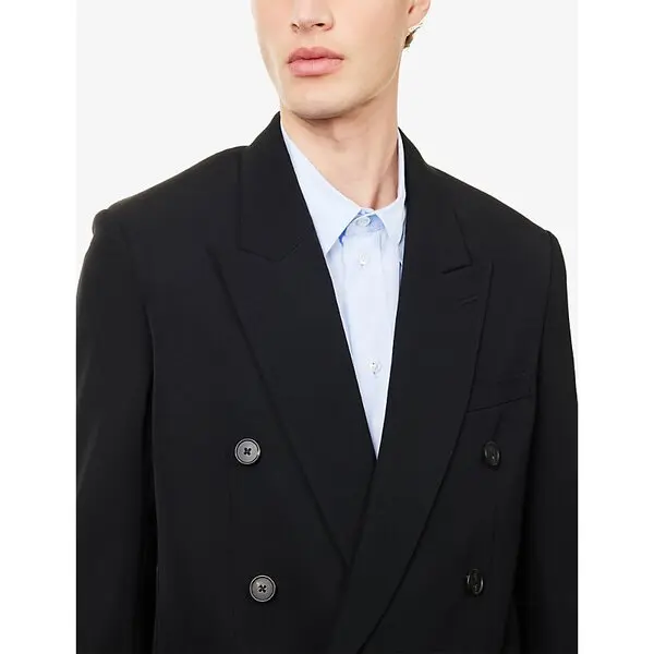 THE ROW Tension Perin Double Breasted Wool Jacket