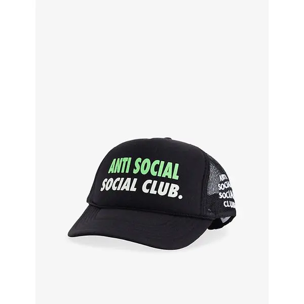 ANTI SOCIAL SOCIAL CLUB Woven Trucker Cap - Black