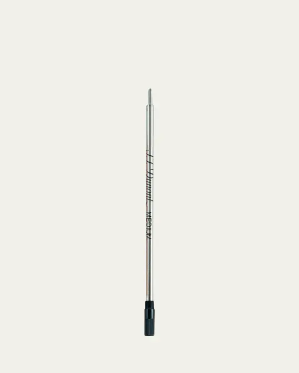 S.t. Dupont Medium Ballpoint Pen Refills, Set Of 10 - Black
