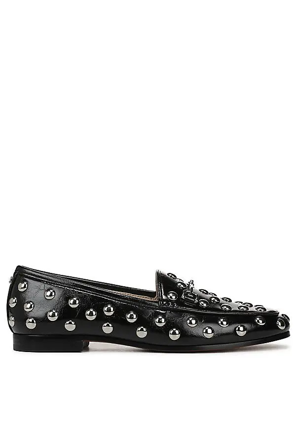 Sam Edelman Lorae Studded Metallic Loafers