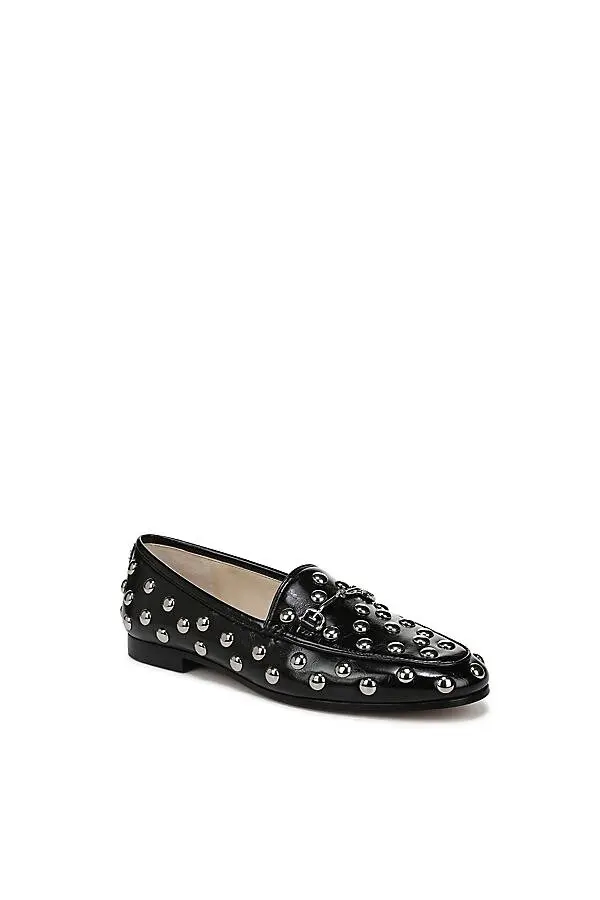 Sam Edelman Lorae Studded Metallic Loafers