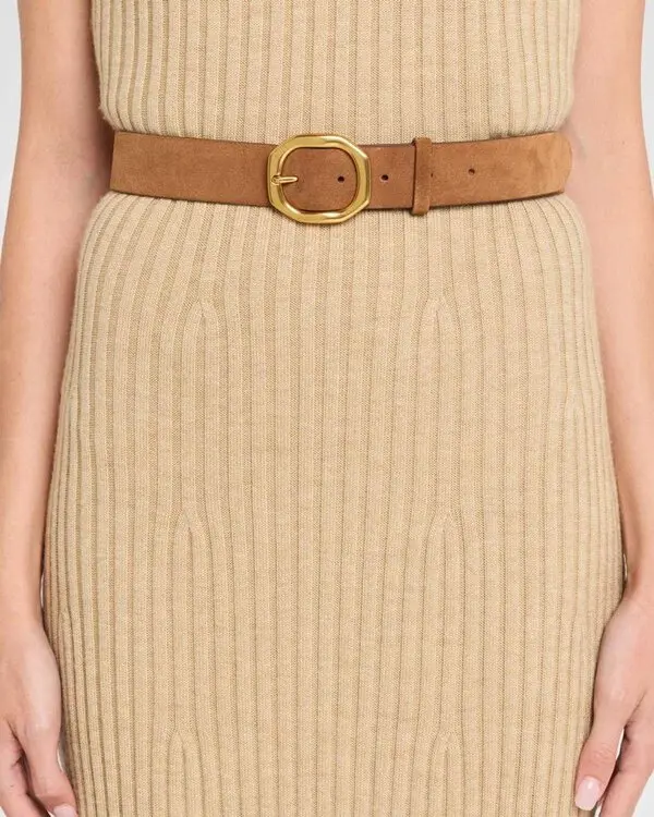 Rag & Bone Audrey Suede Belt - Umbsd