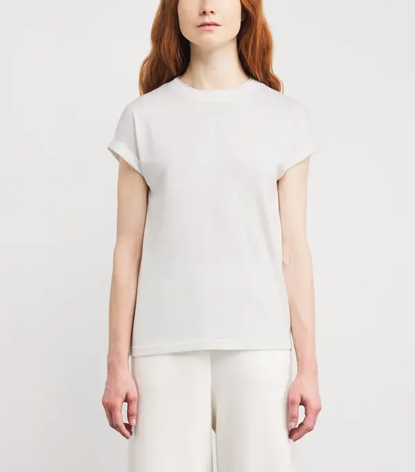 Eleventy Cotton Double Crewneck T-shirt