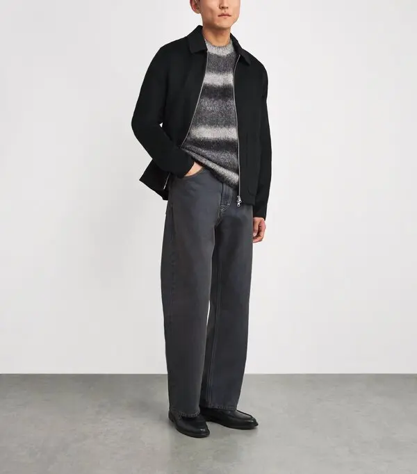 SAMSØE SAMSØE Wool-blend Zip-up Jacket