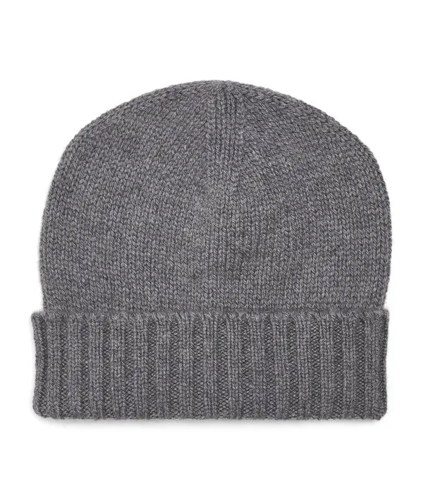 Isaia Cashmere Beanie - Grey