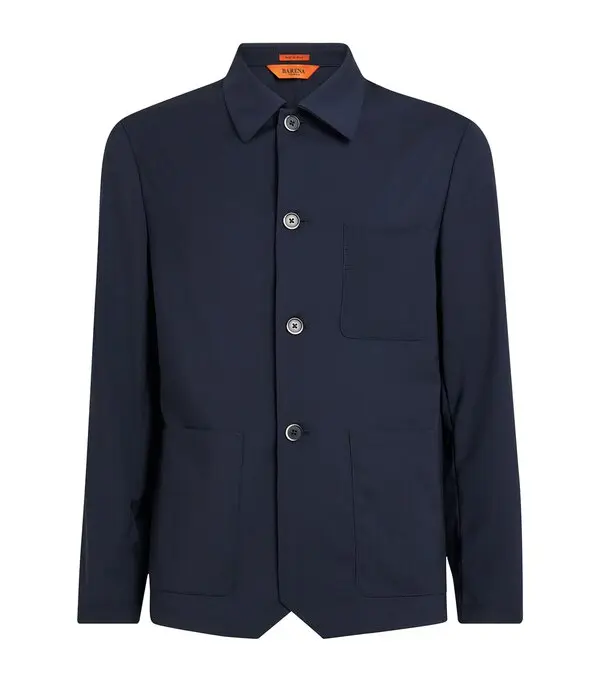 Barena Venezia Tropical Virgin Wool Overshirt