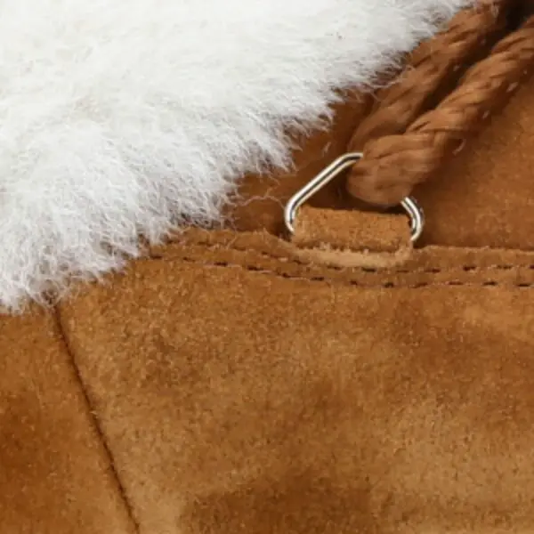 Moon Boot Suede Shearling-trim Evx Mules