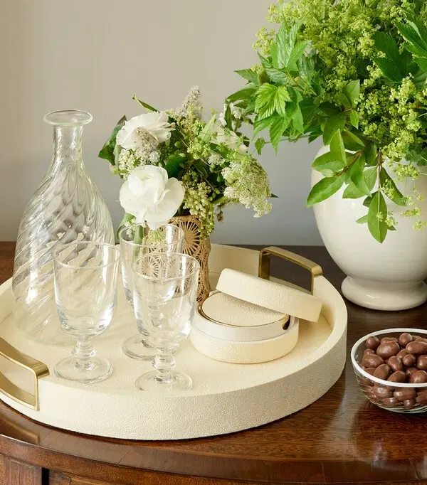 Aerin Set Of 4 Shagreen Coasters