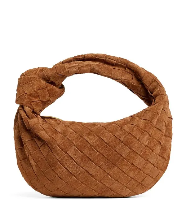 Bottega Veneta Mini Suede Jodie Top-handle Bag