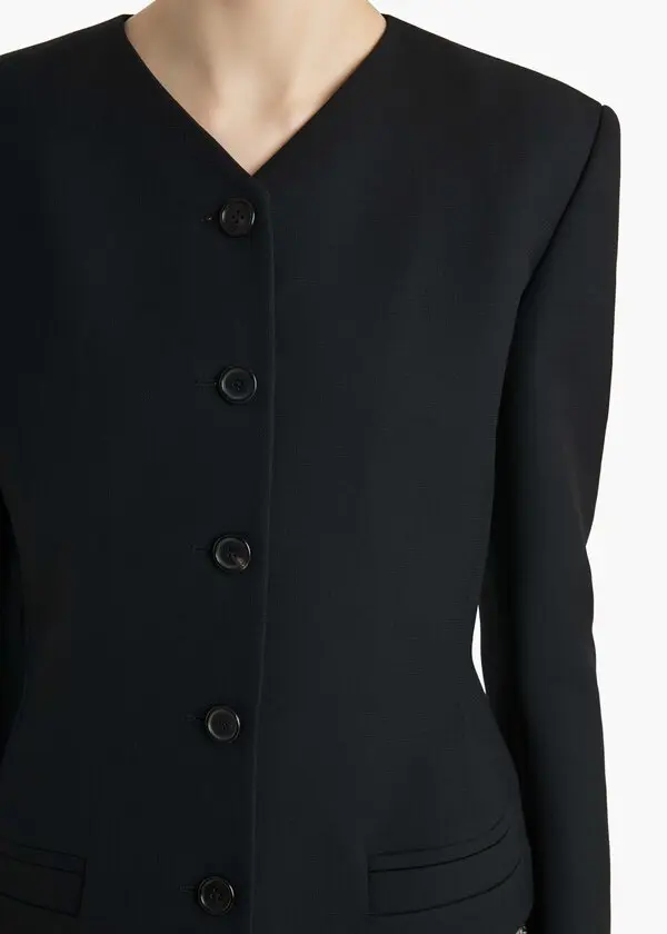 Khaite Nara Cropped Jacket