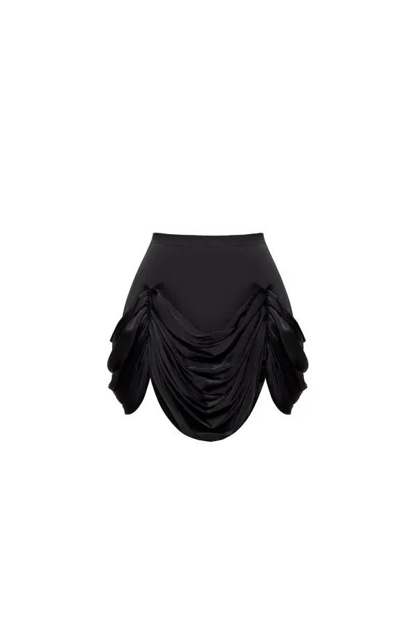 MILLA Mini Skirt With Draping