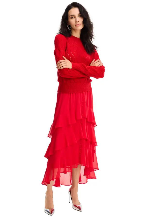 ALLISON NEW YORK Ella Midi Skirt