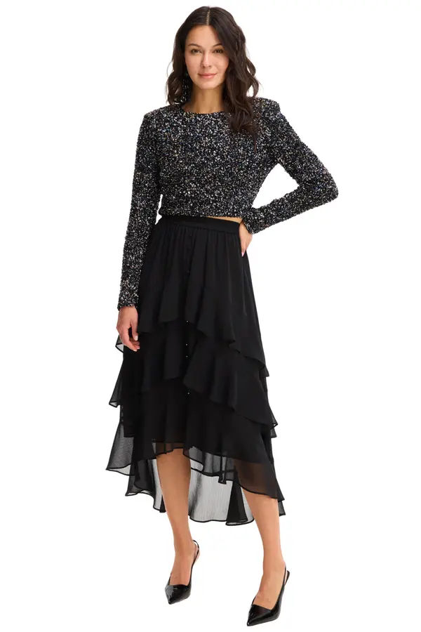 ALLISON NEW YORK Ella Midi Skirt