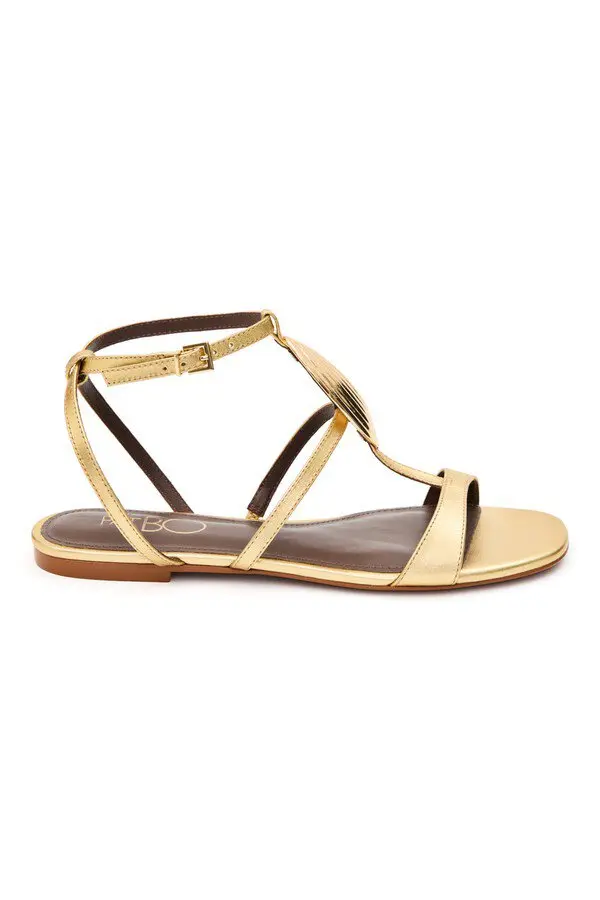 PatBO Cecilia Flat - Gold