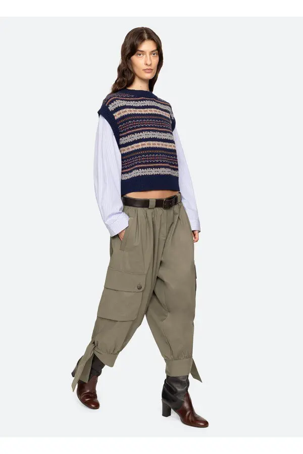 Sea Miles Cropped Workwear Pants