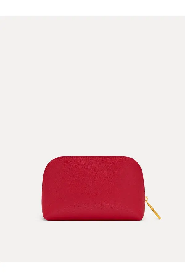 Oscar De La Renta Small Cosmetic Case - Red