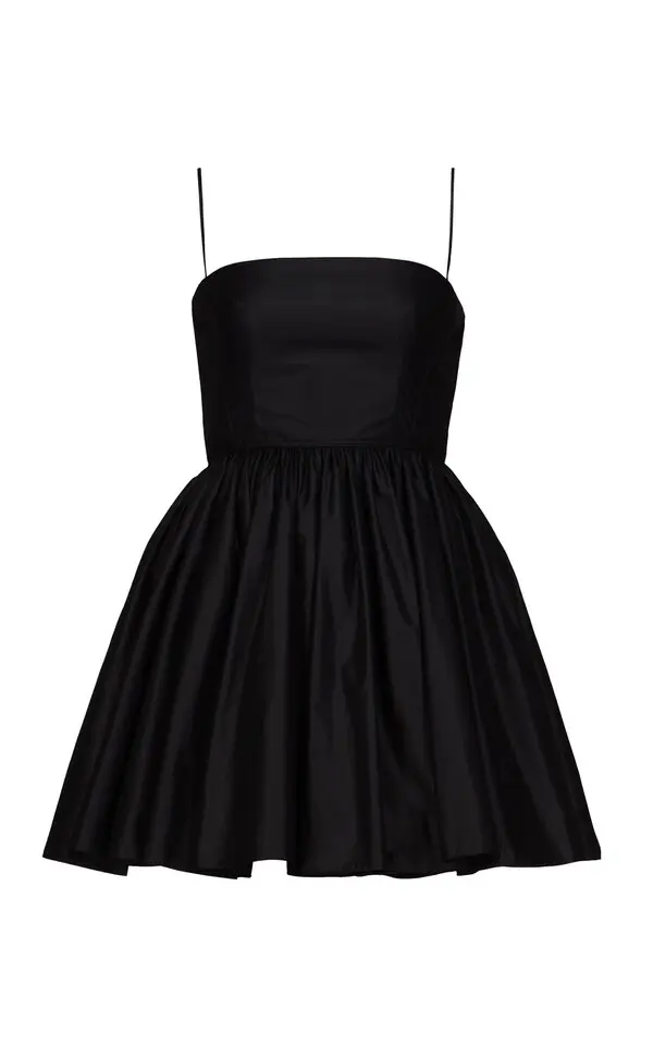 Alaïa A-line Mini Dress - Black