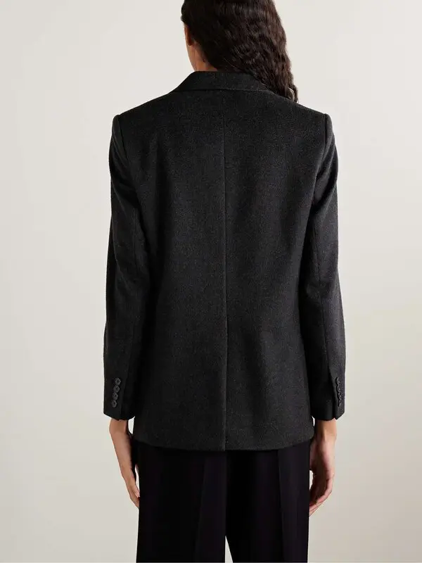 THE ROW Valerina Cashmere Blazer - Charcoal