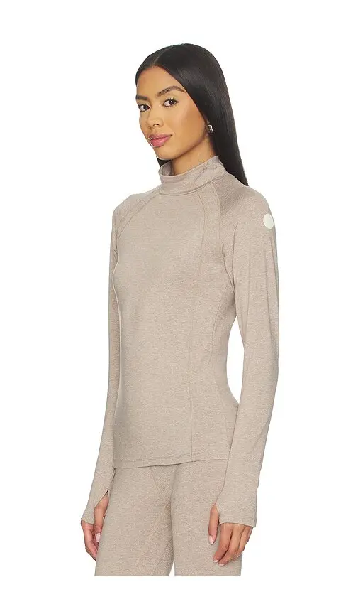 Varley Always Warm Baselayer Top - Taupe Marl