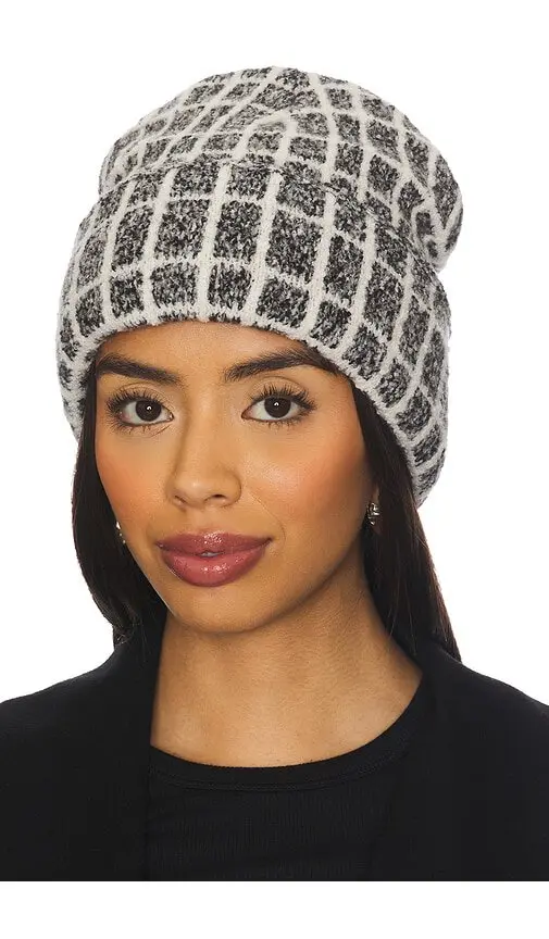 Varley Noel Knit Beanie - Charcoal Marl