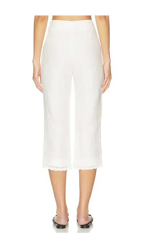 Posse Effi Capri Pant - Cream