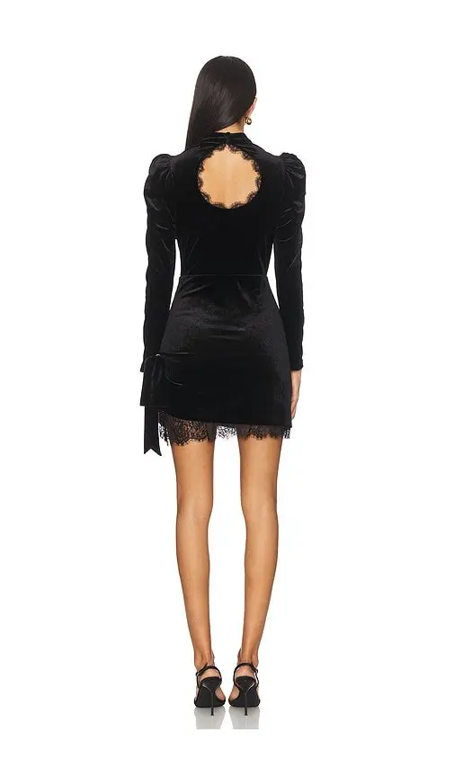 Saylor Christabel Dress - Black