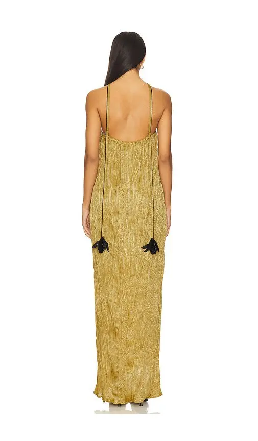 Sabina Musayev Nicole Dress in Yellow - size L