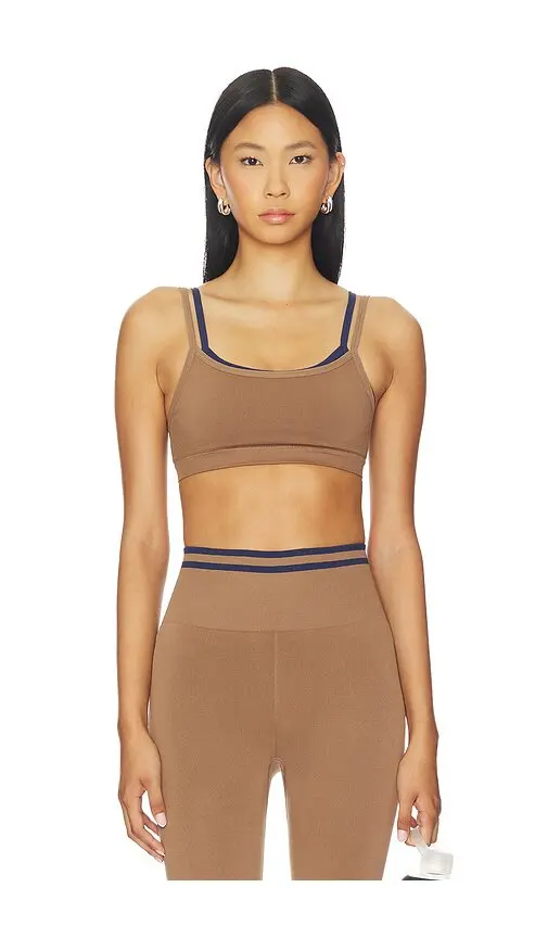 The Upside Form Seamless Kelsey Sports Bra - Brown