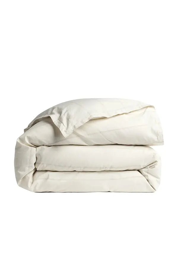 PARACHUTE Duvet Cover In Cream - Bone Stripe