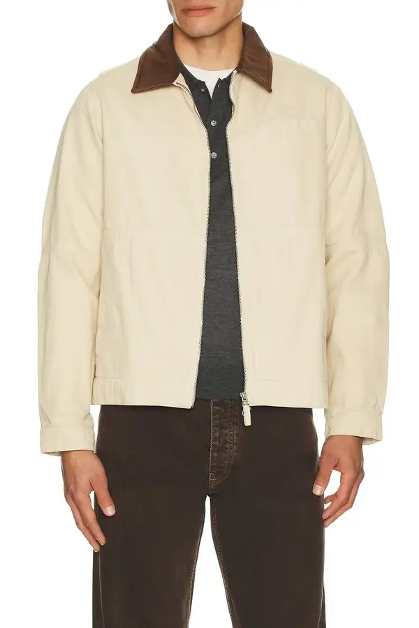 PERCIVAL Preface Contrast Collar Jacket