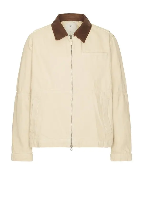 PERCIVAL Preface Contrast Collar Jacket