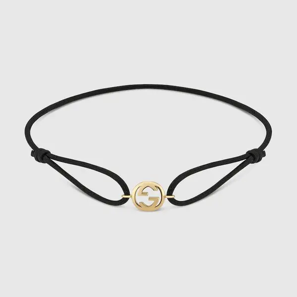 Gucci Interlocking G Charm Bracelet - Yellow Gold