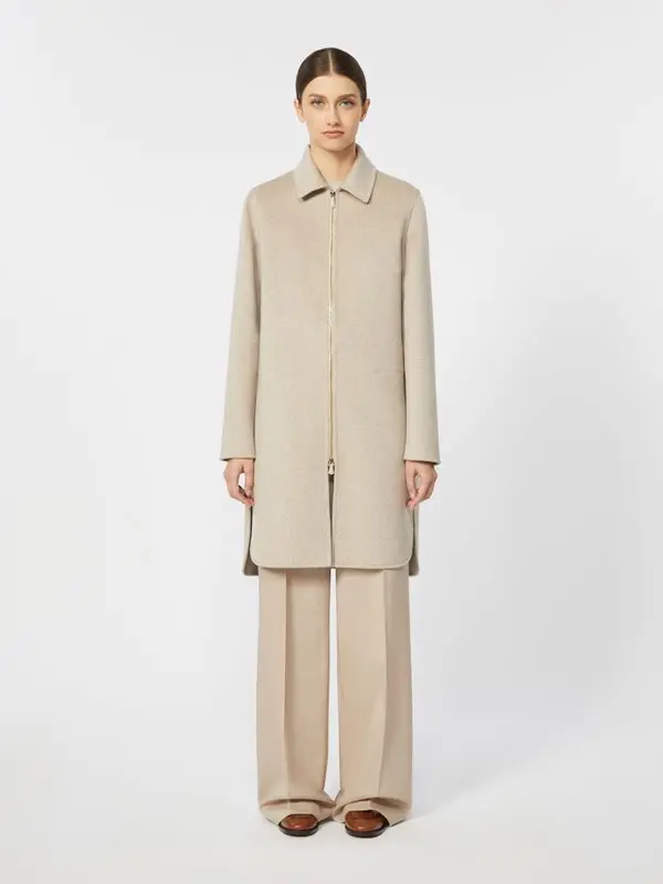 Max Mara Straight-fit Cashmere Midi Coat