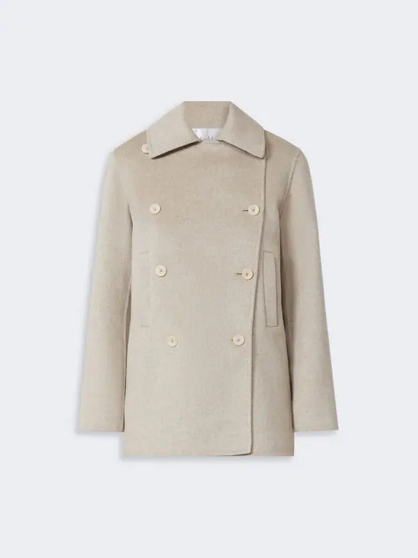 Max Mara Double-breasted Cashmere Pea Coat